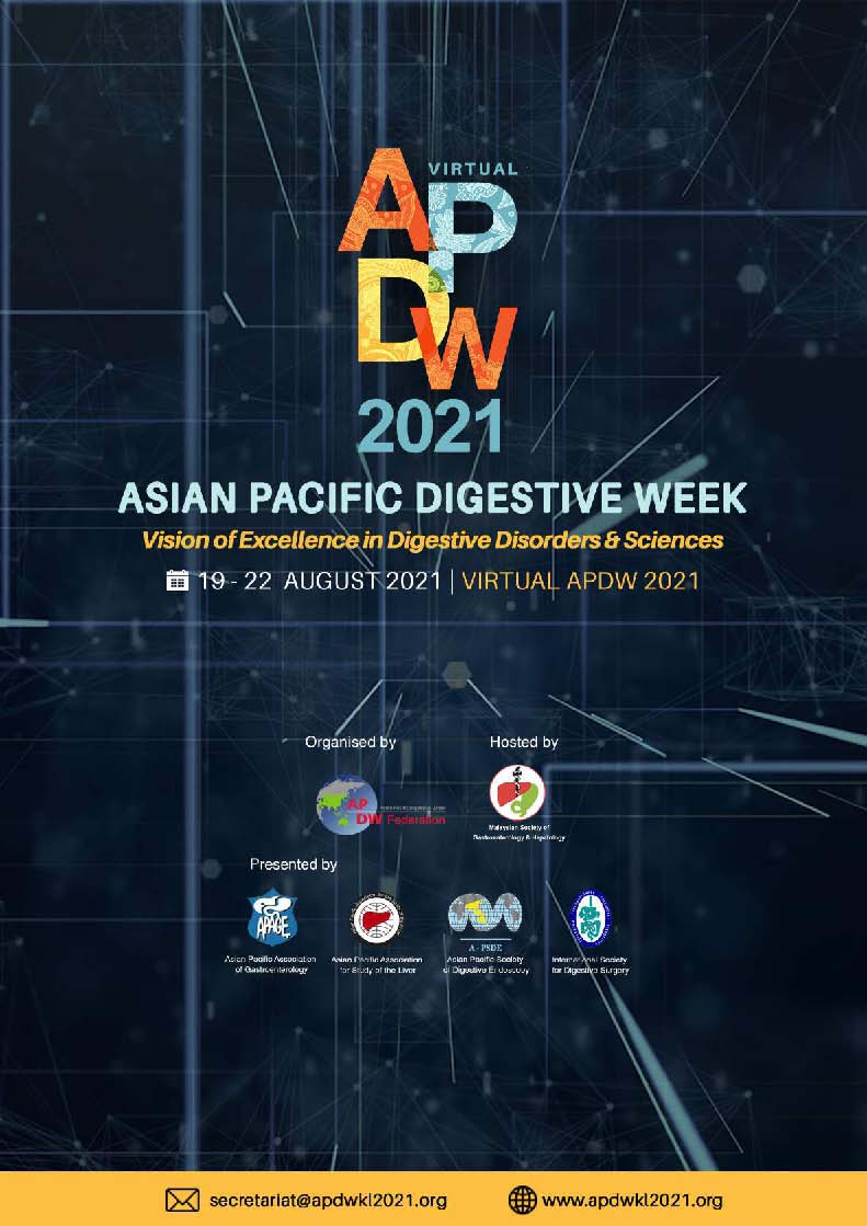 Asia Pacific Digestive Week 2021 (19-22 Aug 2021) - GITAP